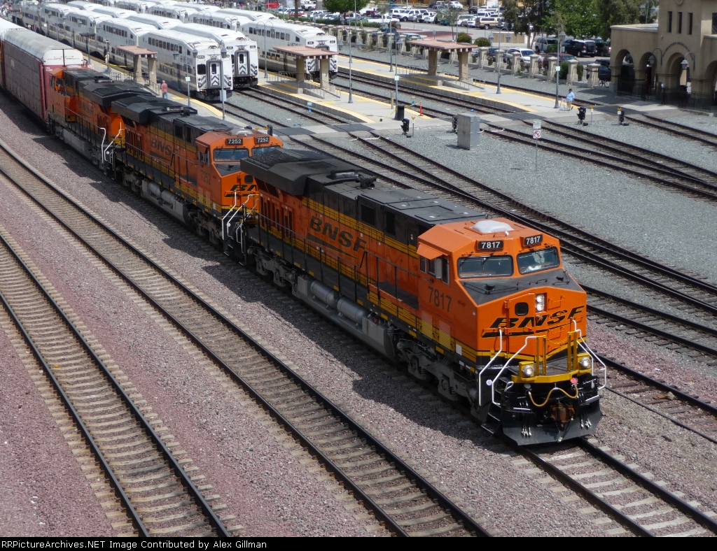 BNSF 7817 West